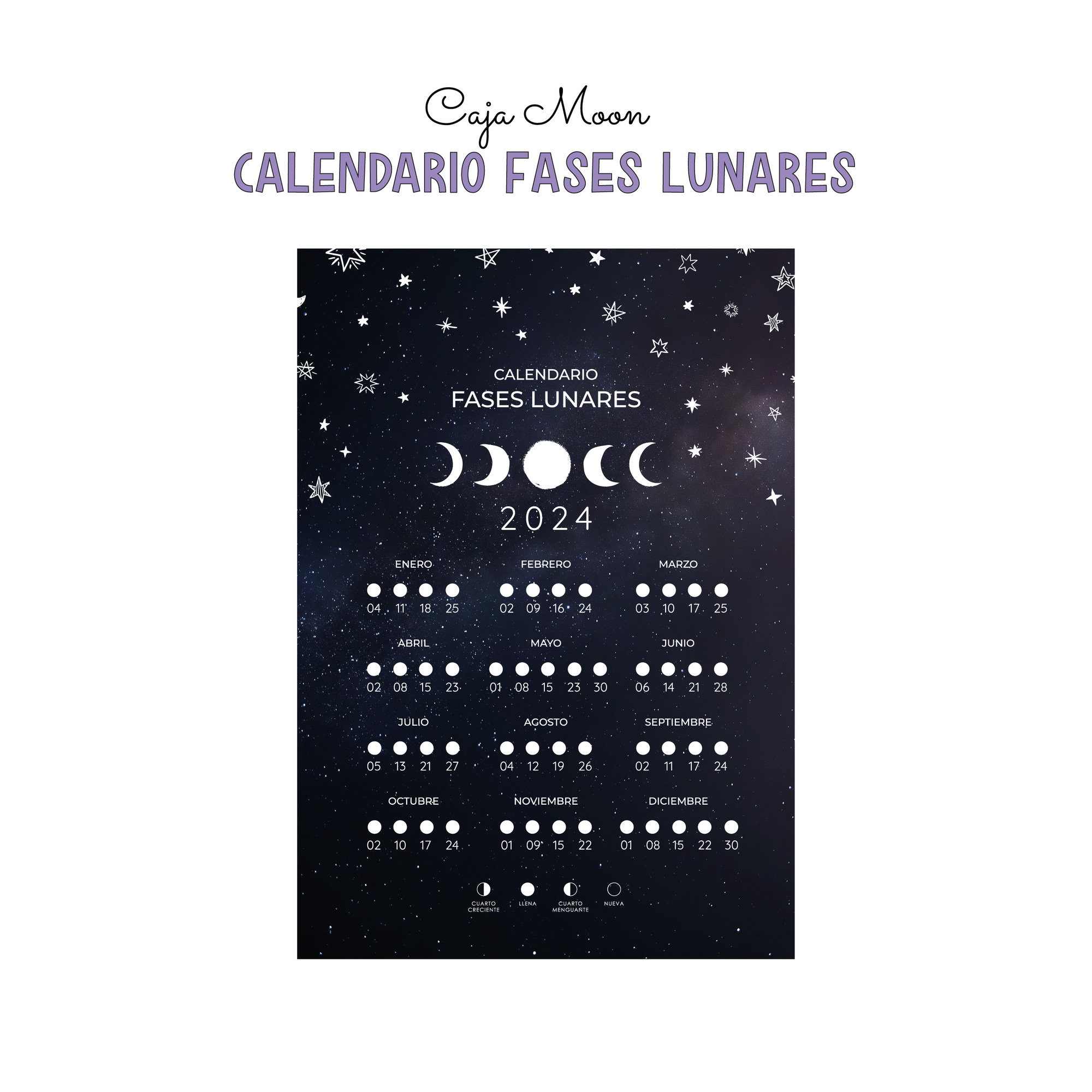 Caja Full Moon - Beplanner.cl
