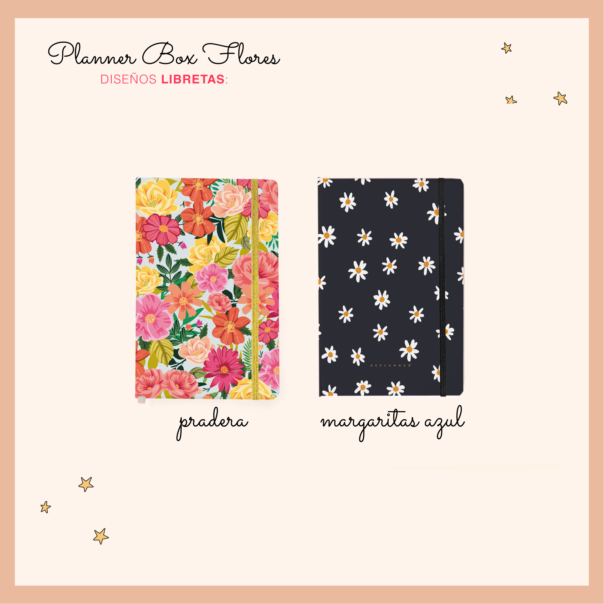 PLANNER BOX FLORES MEDIUM - Beplanner.cl