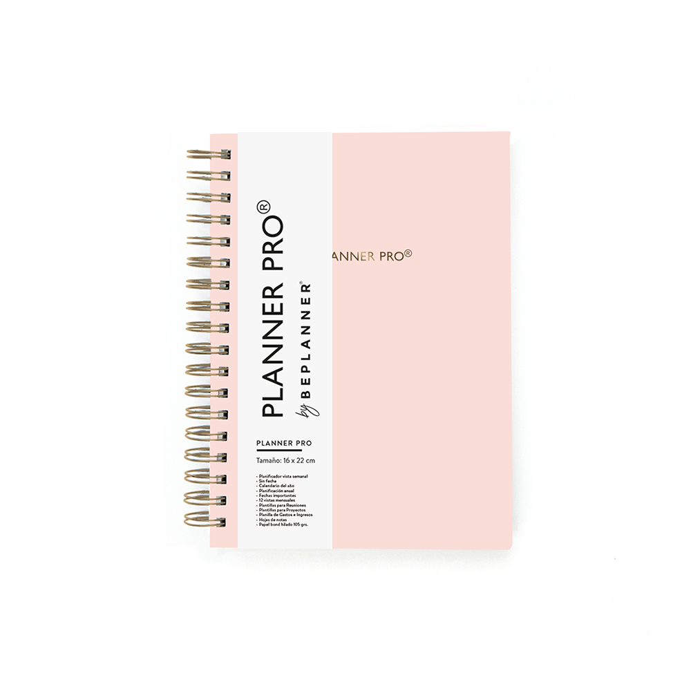 Planner Pro Nude – Beplanner.cl