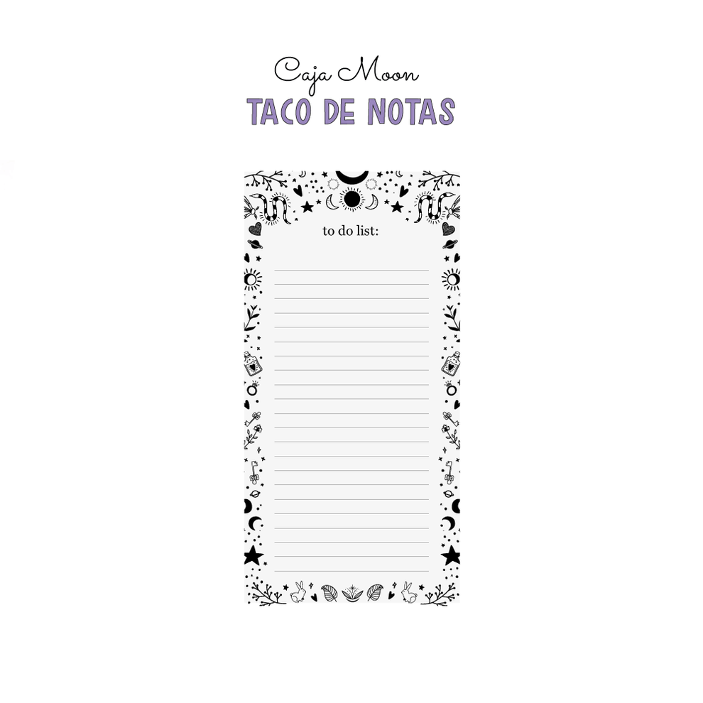 Caja Full Moon – Beplanner.cl