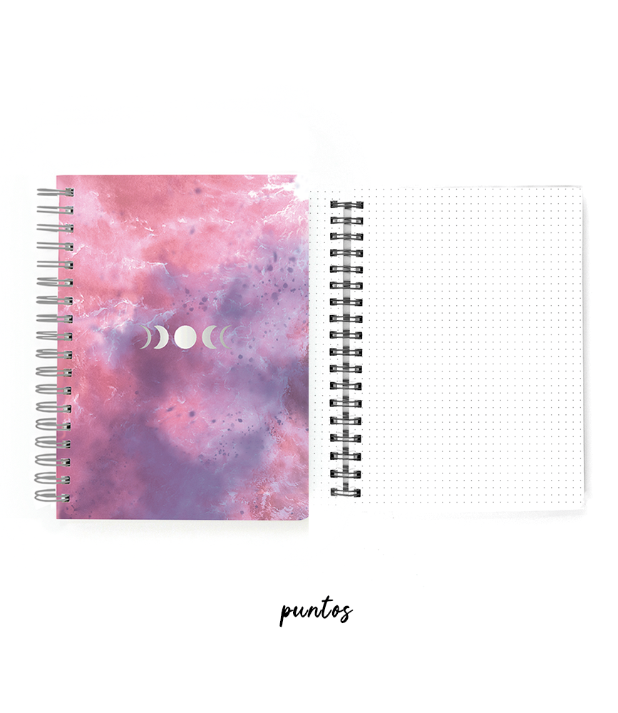Cuaderno Atardecer Luna - Beplanner.cl