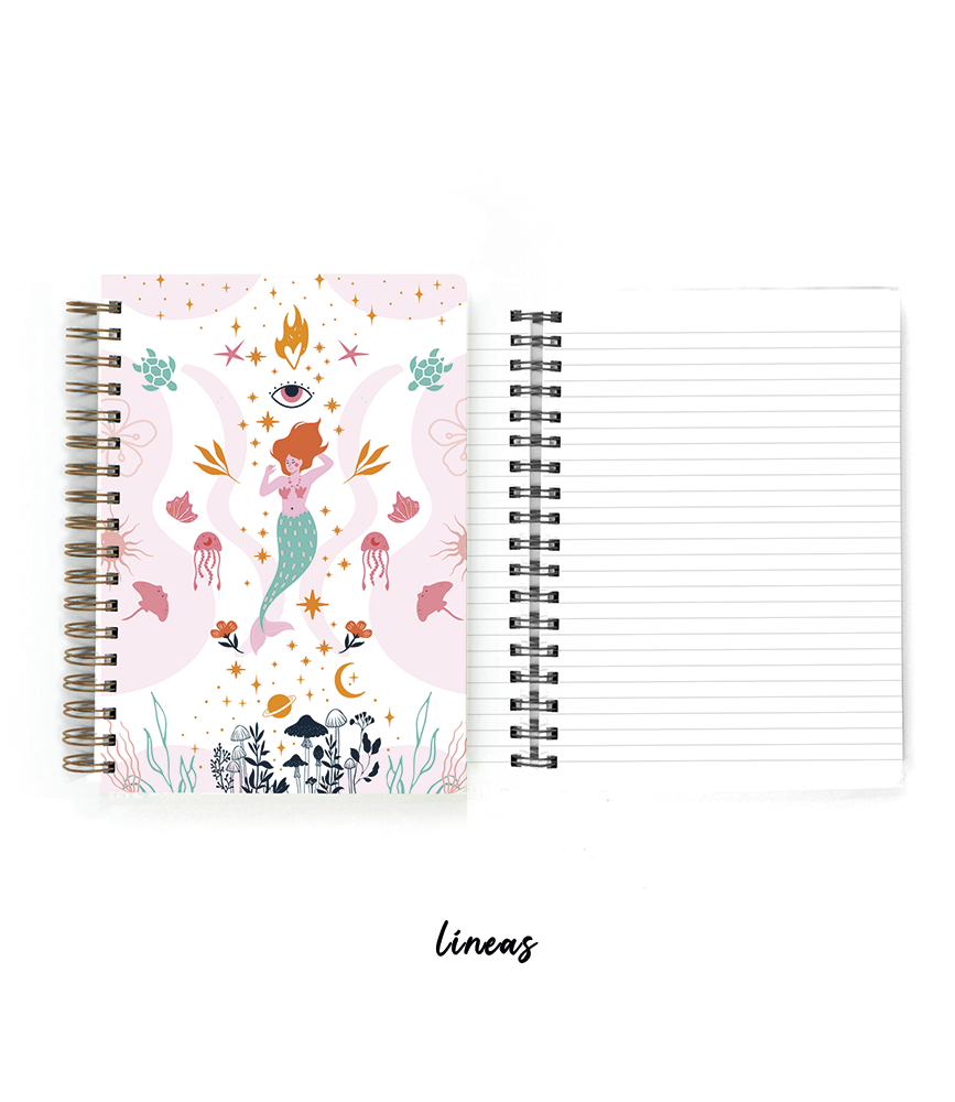 Cuaderno Sirena - Beplanner.cl